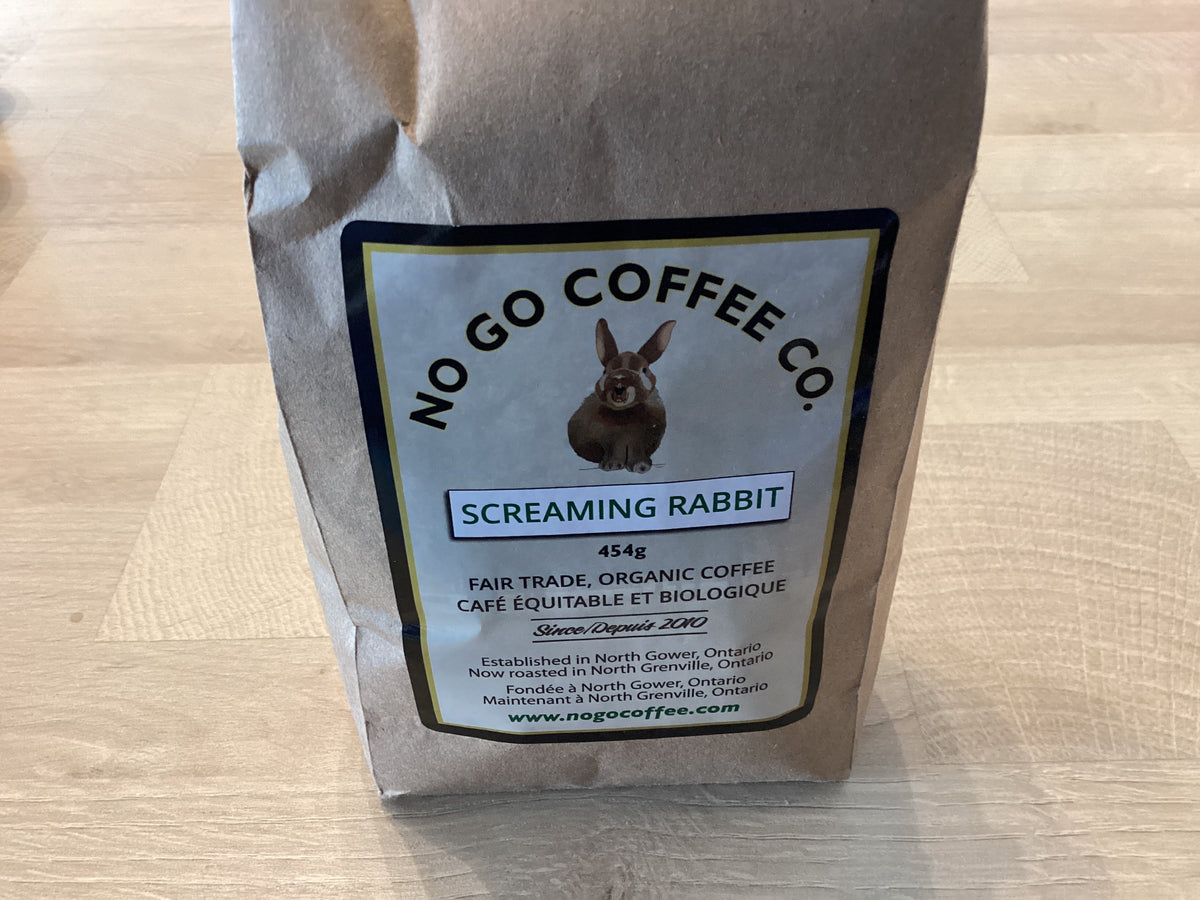 Screaming Rabbit Coffee 454g – Merrickville Cookies Inc.