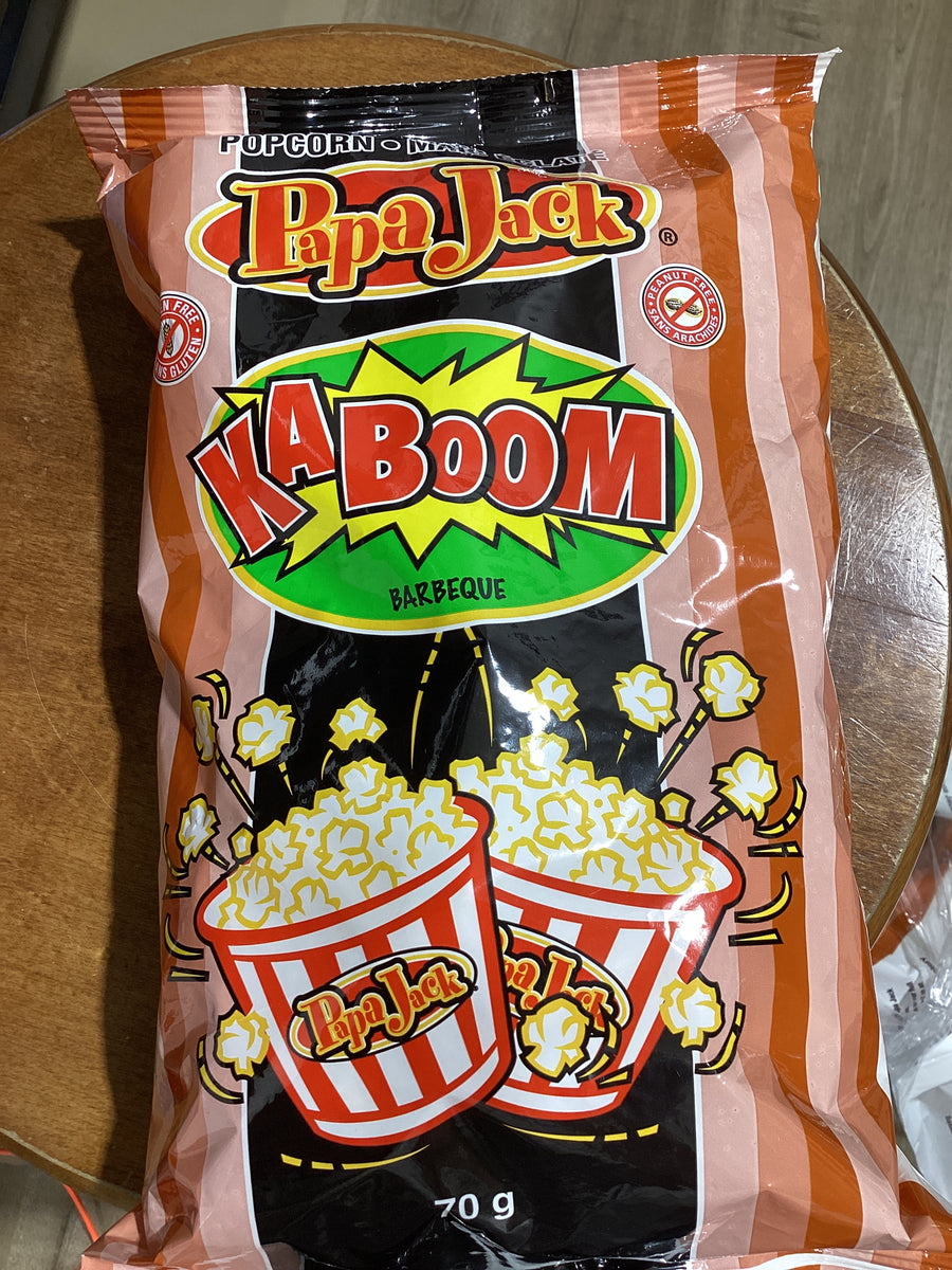 Kaboom Popcorn 70g – Merrickville Cookies Inc.